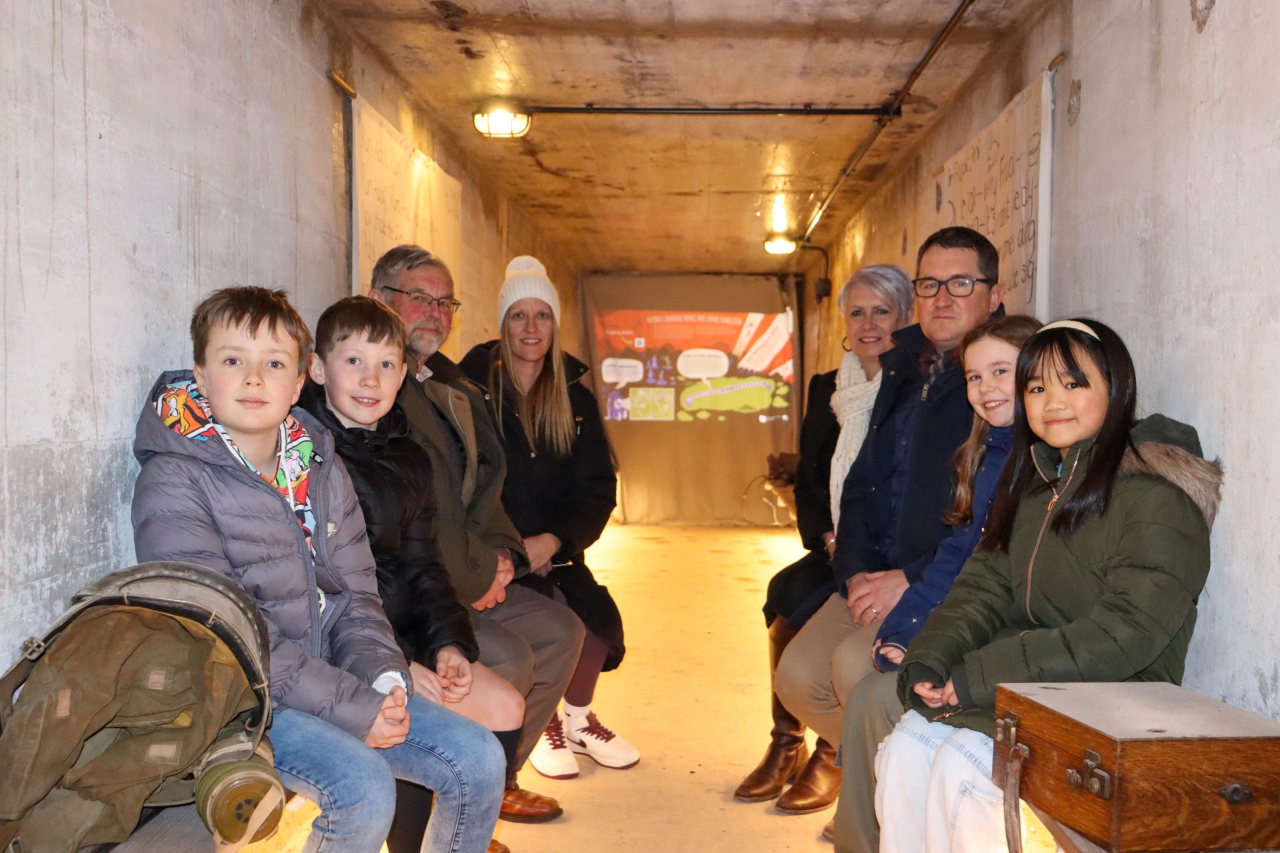 WWII air raid shelter brought back to life for lessons in local history ...