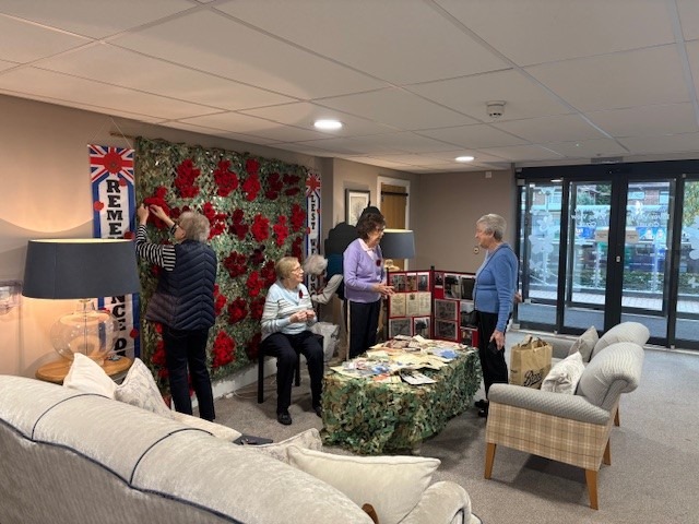 ‘knit and natter’ group knits for 537 hours in aid of Poppy Appeal ...