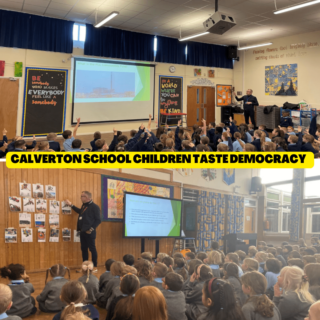 Calverton School Children taste democracy – Nottingham Local News