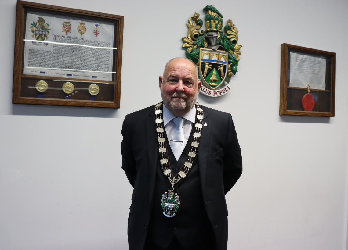 Cllr Andy Brown is the newly elected Rushcliffe Mayor – Nottingham ...