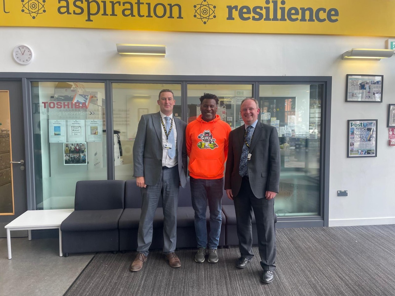 Inspirational talk by Dr Stuart Lawrence for pupils and staff of NAUST ...