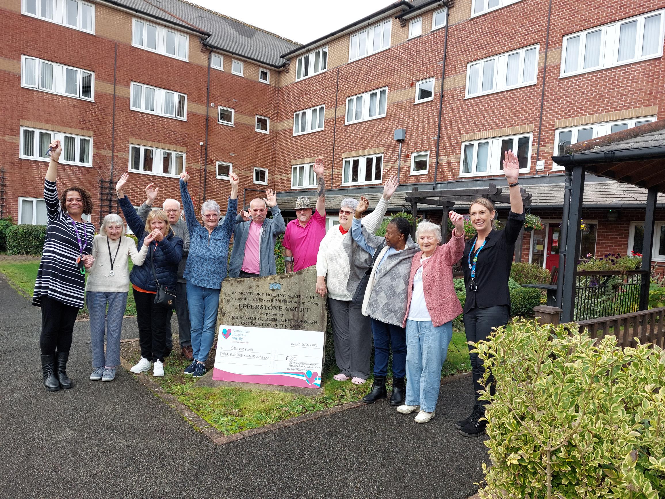 Residents raise money to say thank you to their local NHS – Nottingham ...