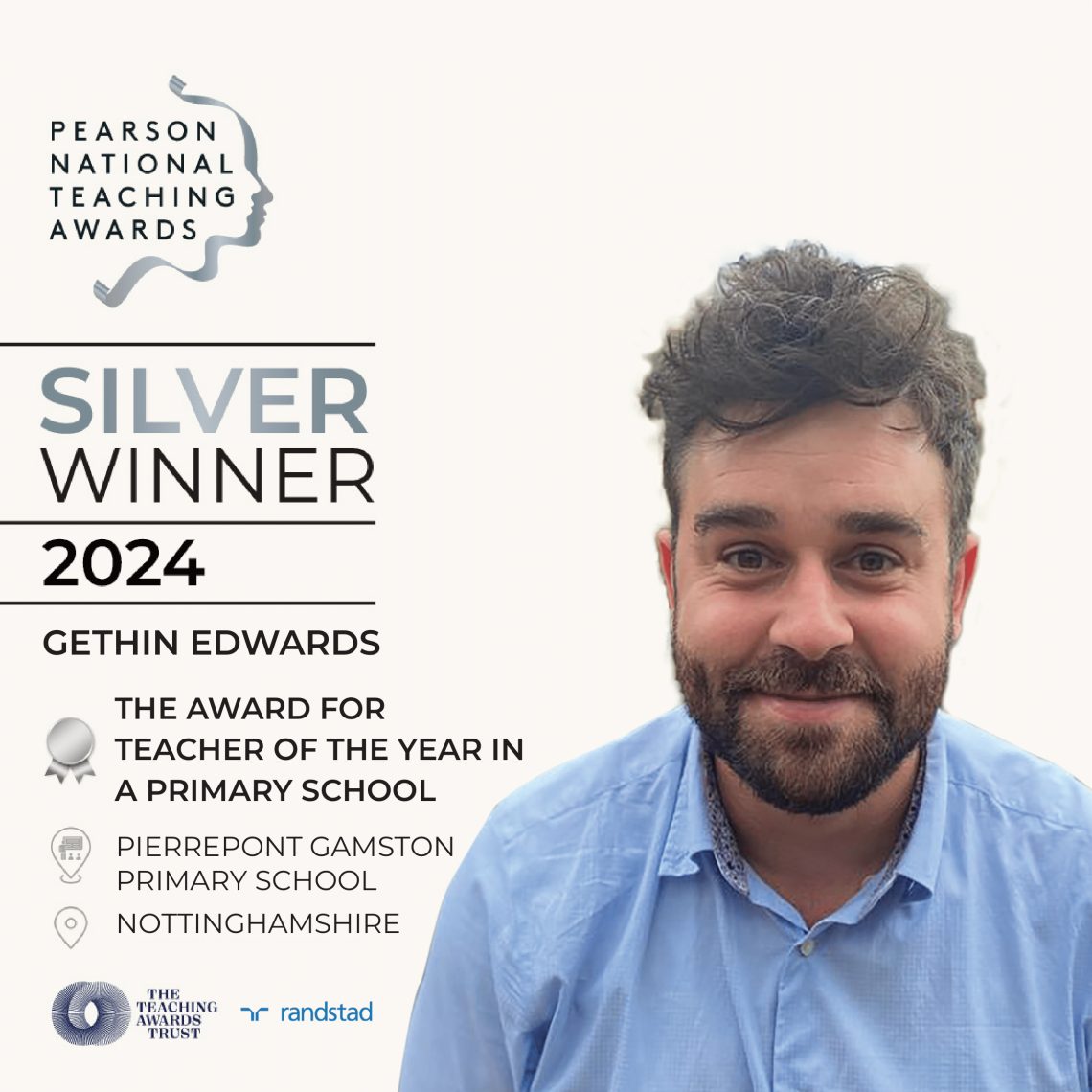 Inspirational local teacher wins National Teaching Award – Nottingham ...