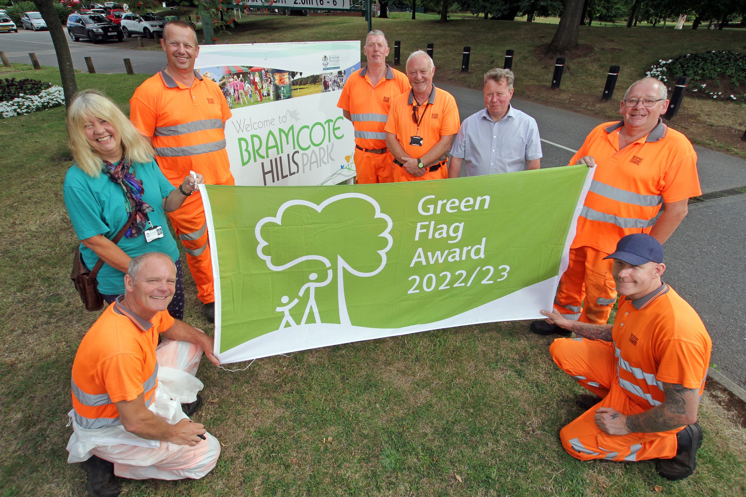 Green Flag award retained by five of Broxtowe's Open Spaces ...