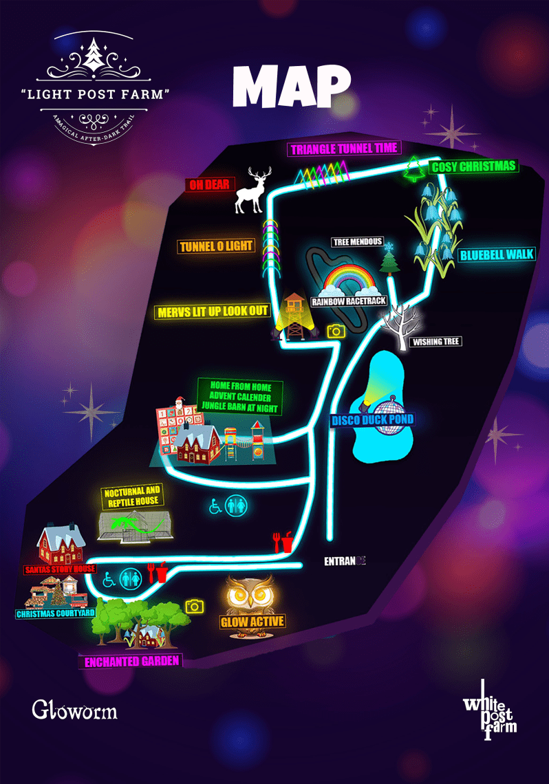 First Look at Family Festive Light Experience at White Post Farm ...