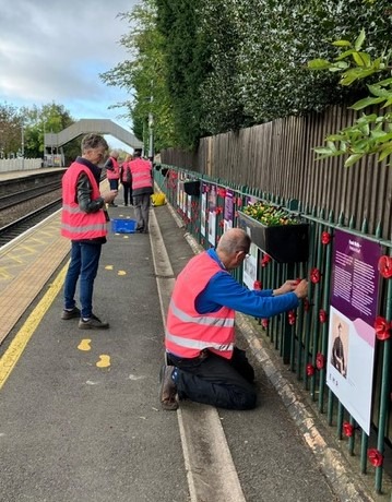 ‘Remembrance’ at Beeston Station – Nottingham Local News