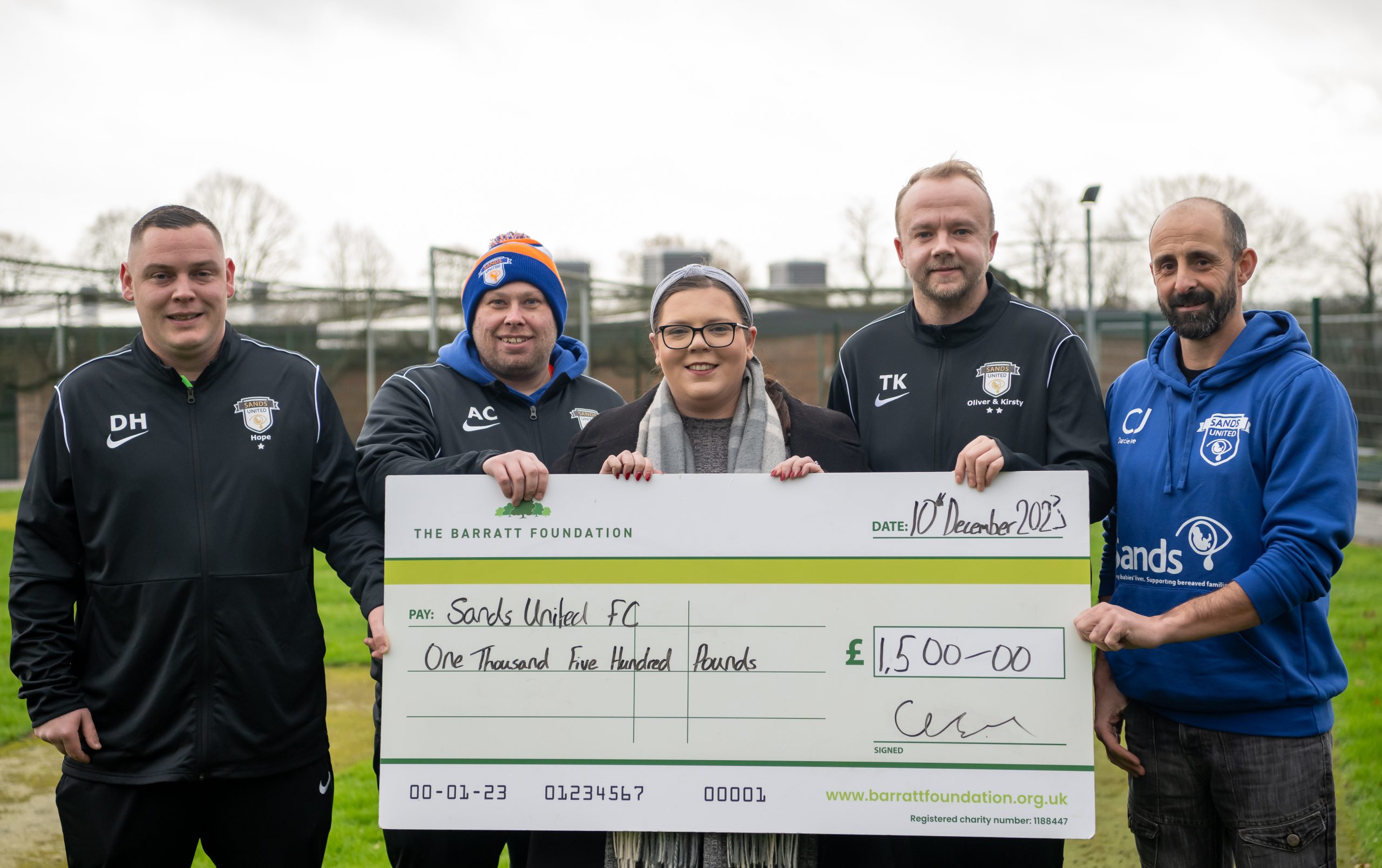 Developer supports local football charity with mental health mission ...