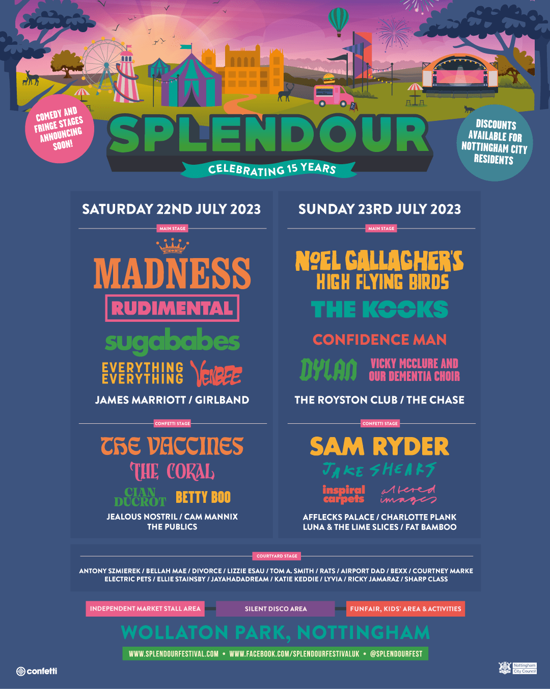 Stacked Line-Up for Splendour’s 15th Birthday With Full Music Bill ...