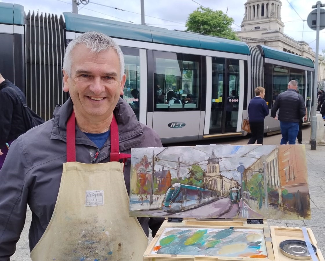 Local painter announced as artist in residence – Nottingham Local News