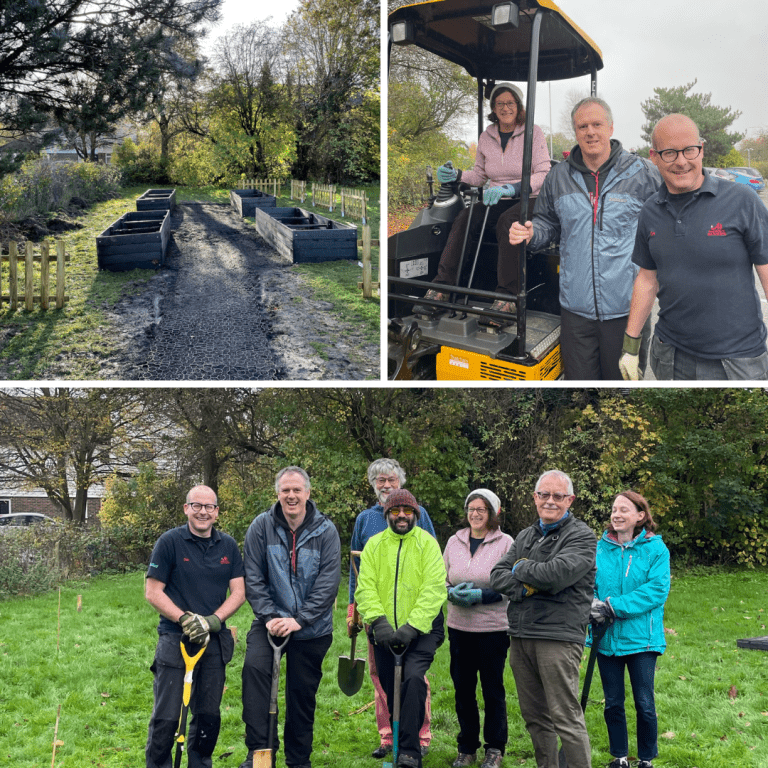 Volunteers dig in to create No Boundaries Community Garden – Nottingham ...